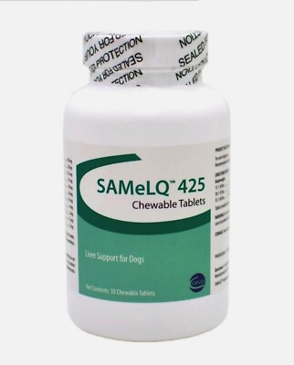 SAMeLQ 425 For Dogs, 30 Chewable Tablets | eBay