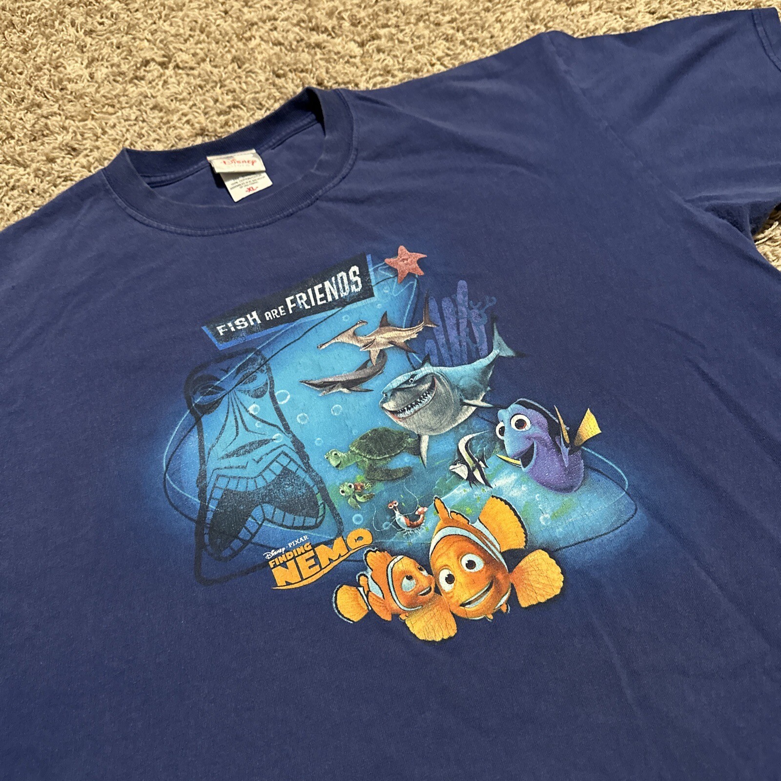 Vintage Disney store Finding Nemo fish are friends mo… - Gem