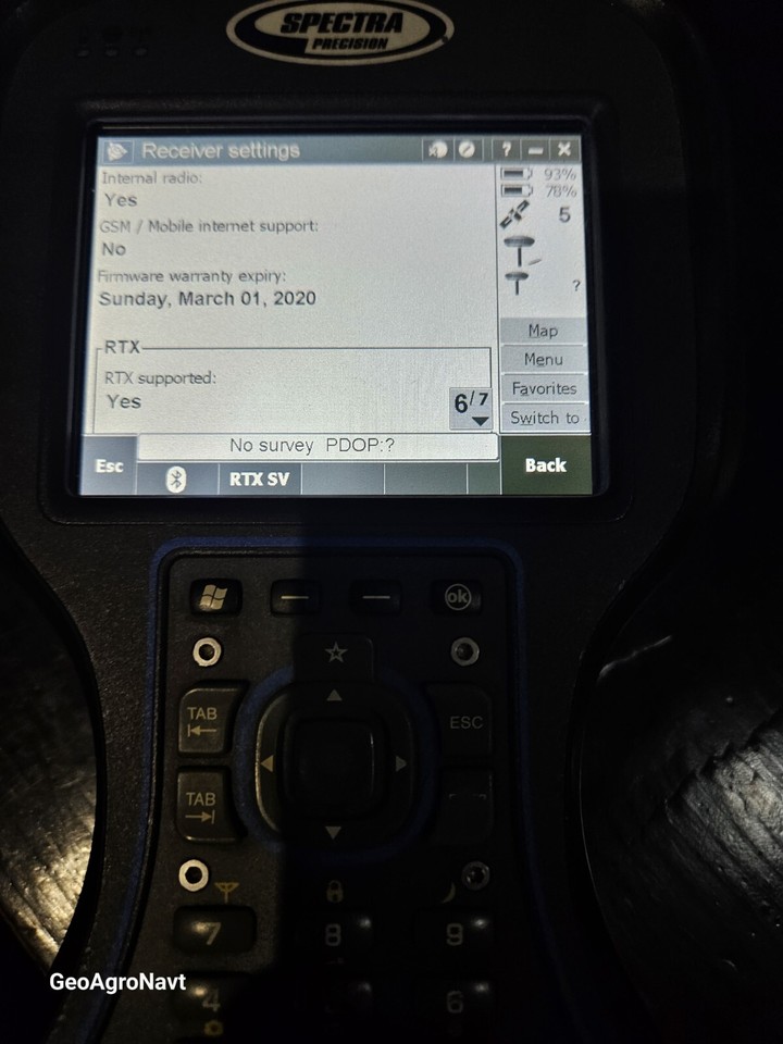 GNSS receiver KiT Trimble SP60+SP60 Base/Rover RTK radio UHF+ TSC3 ...