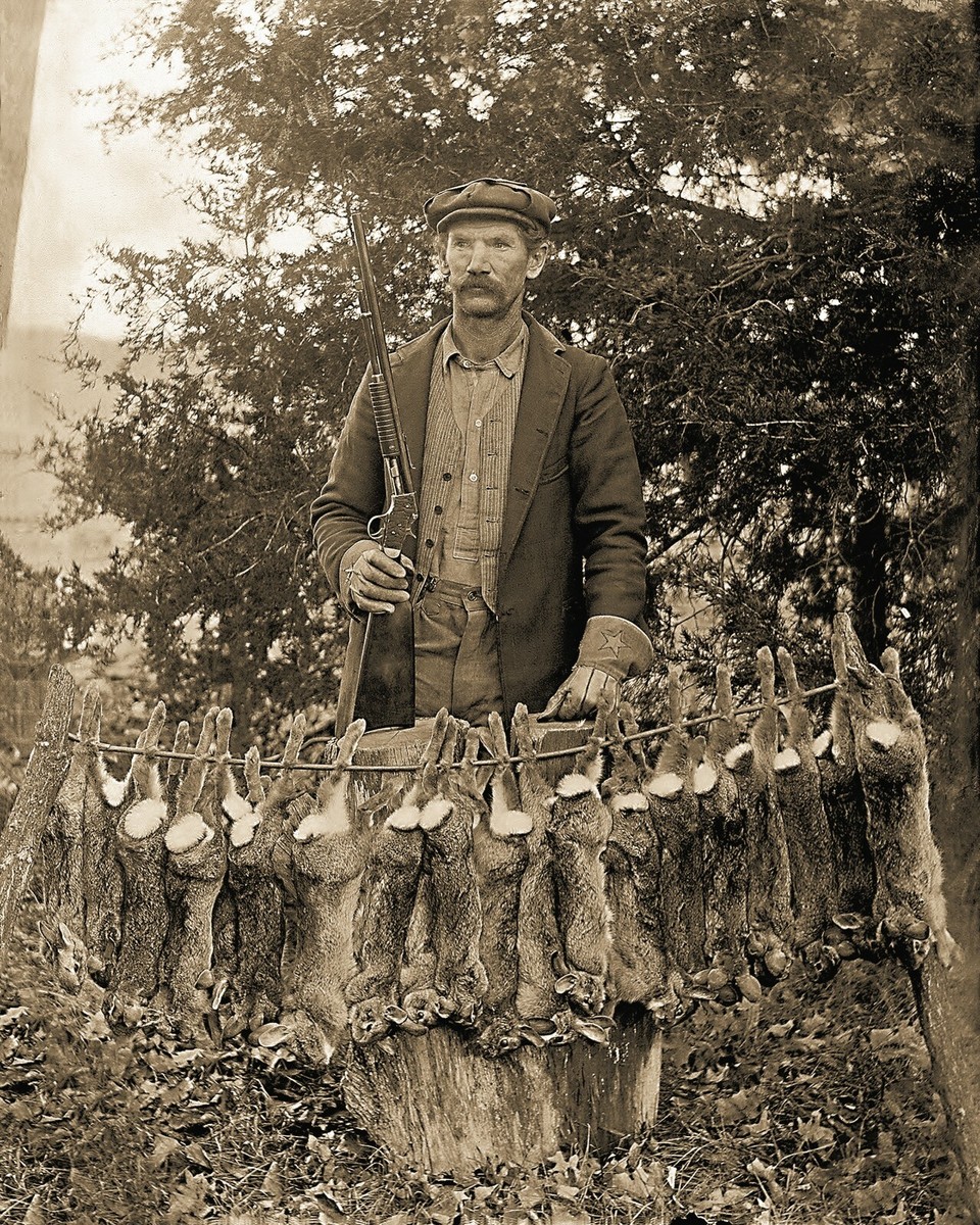 Vintage Rabbit Hunting