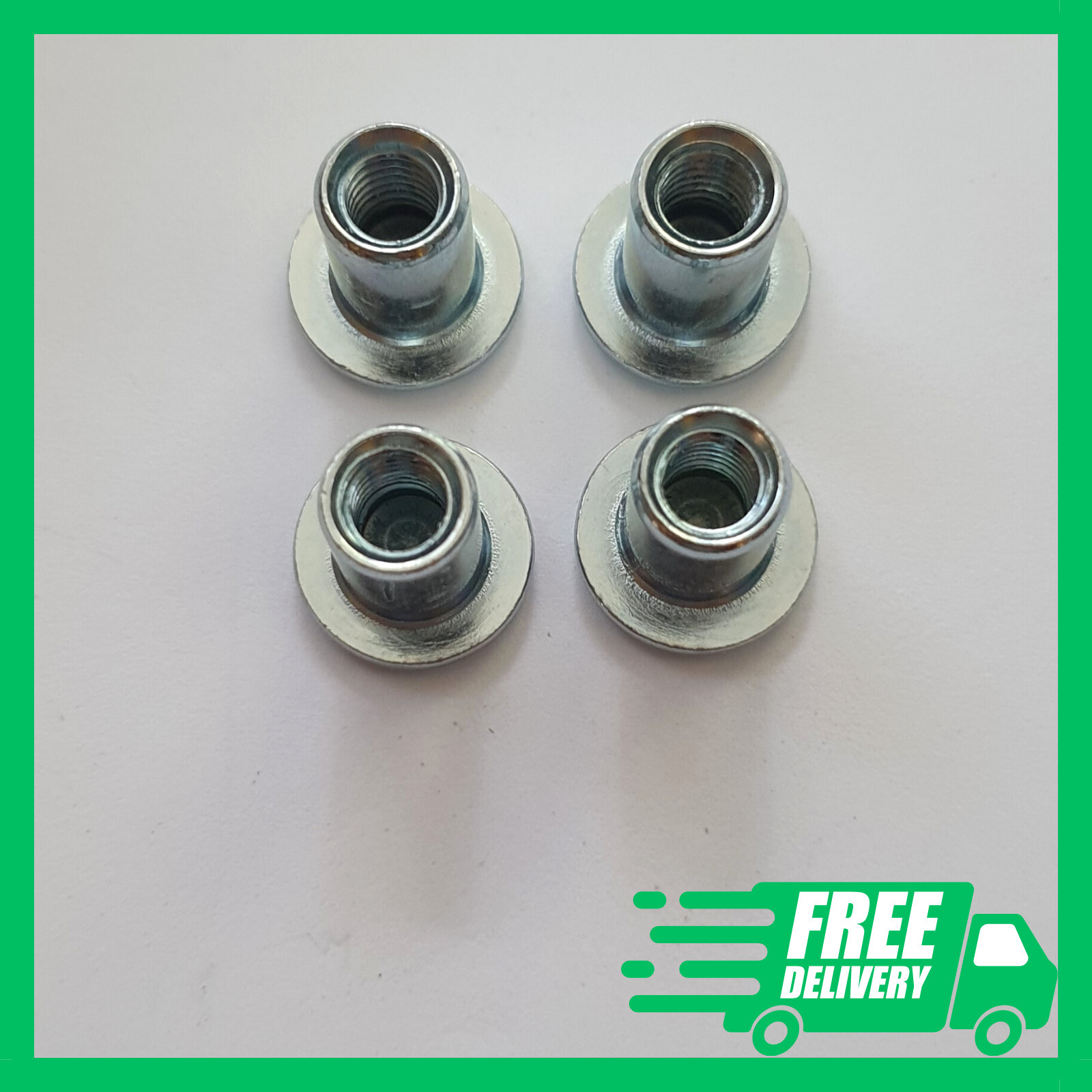 100600 x 4 IKEA Hex Head Threaded Sleeve M6 | eBay UK