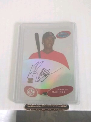 2003 Bowman's Best Hanley Ramirez Auto Rc Rookie Autograph Red Sox # ...