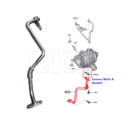 For Ford Transit MK7 MK8 Models 2014 To 2024 2.2L Turbo Charger Oil ...