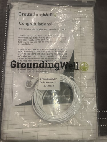 New Grounding Well Flat Sheet 50cm X 260cm- Deep Sleep, Rebuilding ...