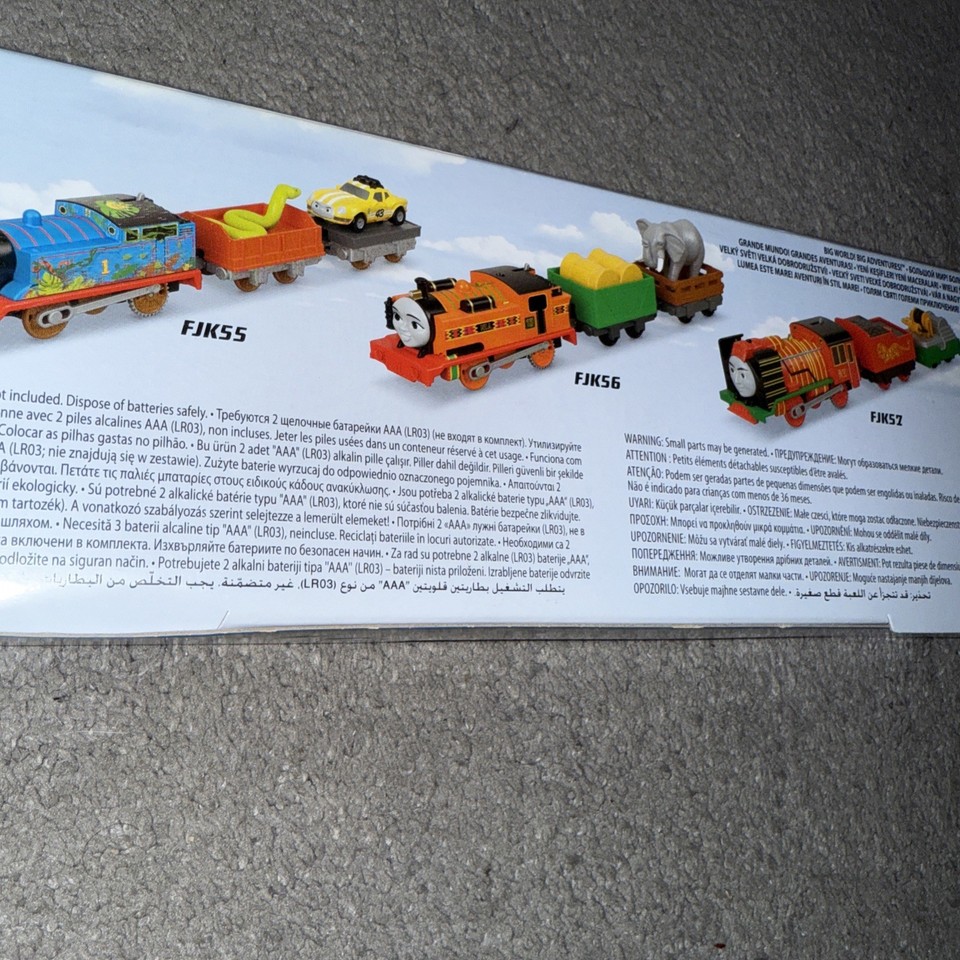 Thomas & Friends TrackMaster Thomas & Ace the Racer FJK55 Motorised ...