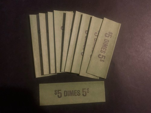 Dime Coin Wrappers, 10 Coin Wrappers | eBay