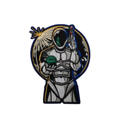 Space Force Astronaut Embroidered Hook and Loop Tactical Morale Patch ...