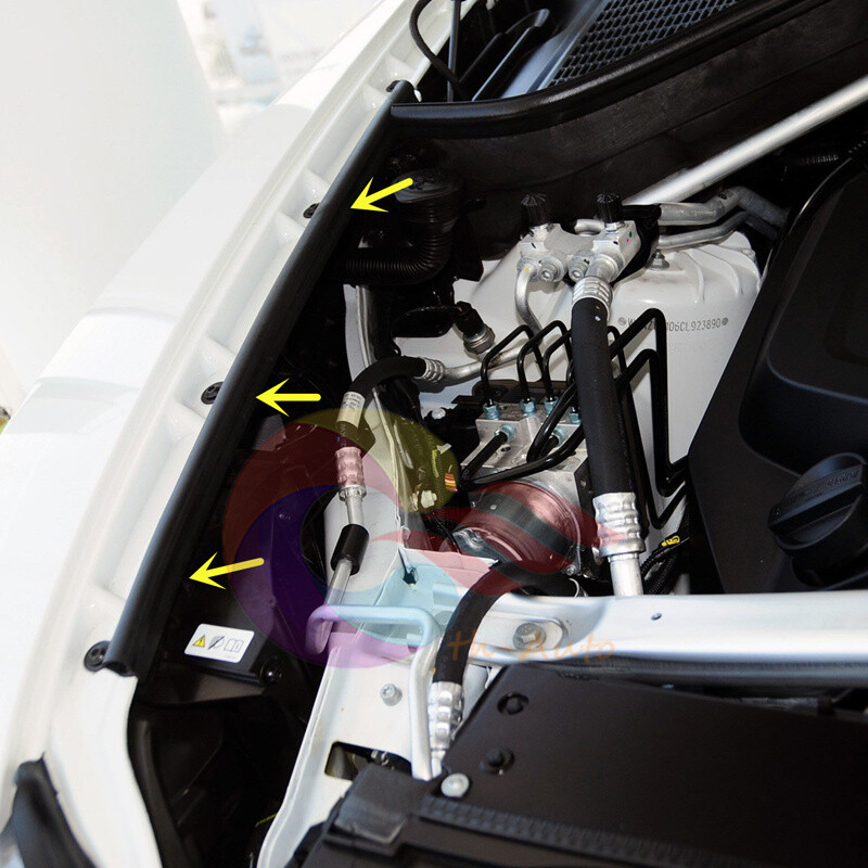 51237148341 Engine Hood Sealing Gasket Side For BMW E70 E71 E72 X5 X6 ...