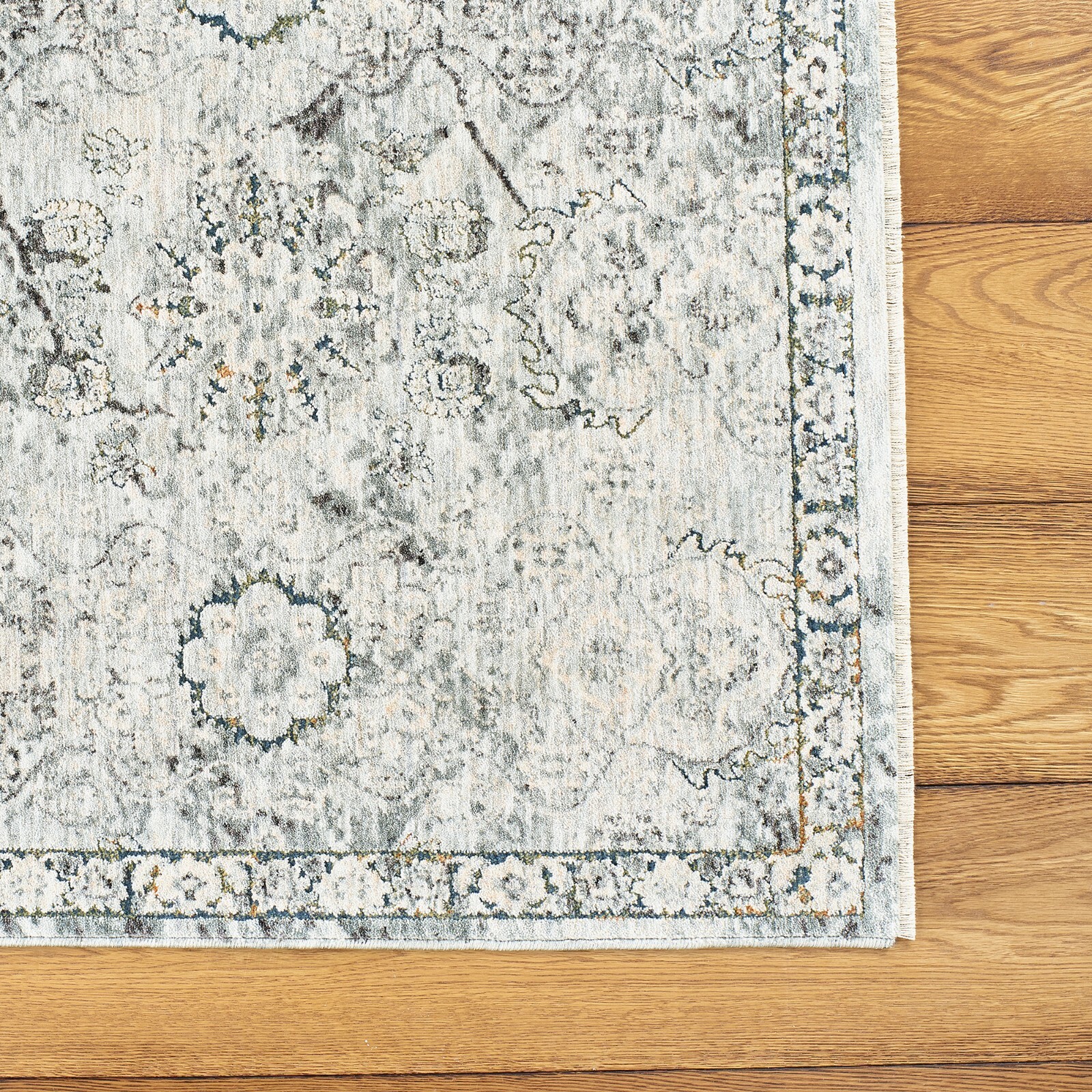 Faded Antique Grey Beige Mix Coloured Distressed Washed Effect Vintage ...