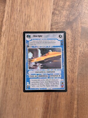 Star Wars CCG - SWCCG - Bravo Fighter - EX Cond | eBay