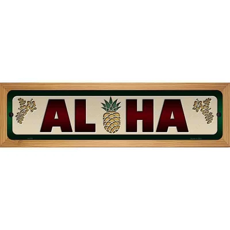 Aloha Street Sign