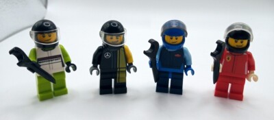 LEGO minifigures Driver series sc034 sc035 sc002 sc001 | eBay