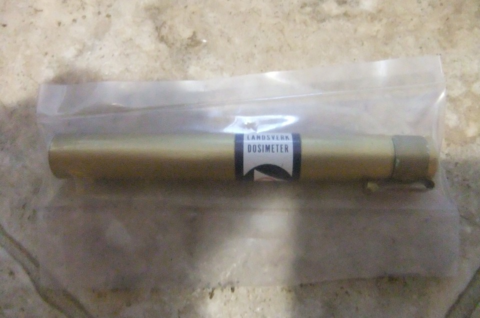 New In Box!! CDV-750 Civil Defence Surplus High Range Dosimeter w ...