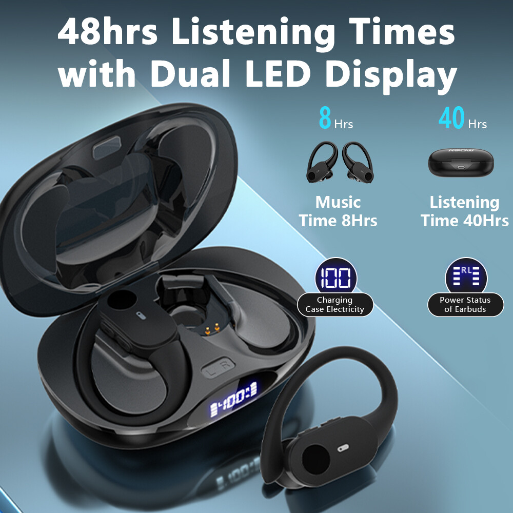 2024 Mpow In Ear Kopfhörer Sport Bluetooth 5.3 Ohrhörer Bass TWS Headset IPX7 DE | eBay