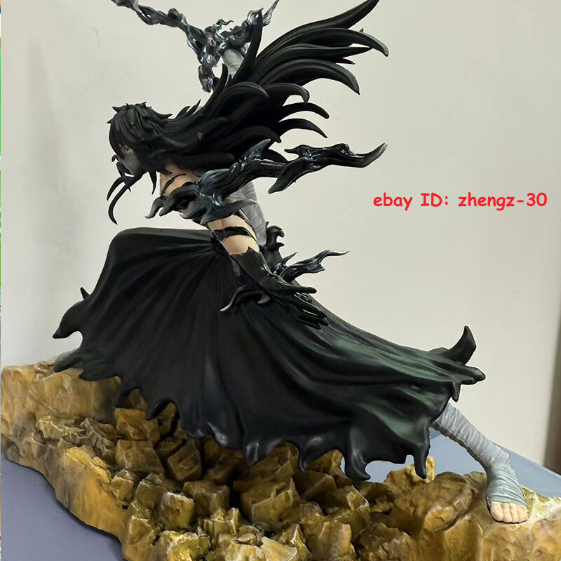H24CM BLEACH Mugetsu Ichigo GK Statue Anime Figure Model Collectibles W ...