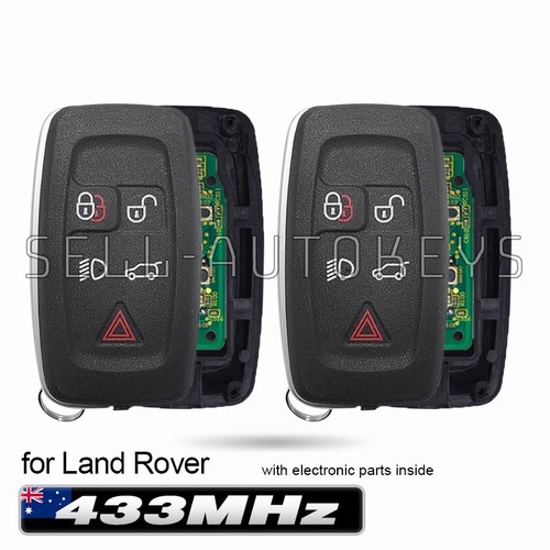 2x 433MHz for Land Rover LR4 Range Rover Sport Evoque Complete Remote ...