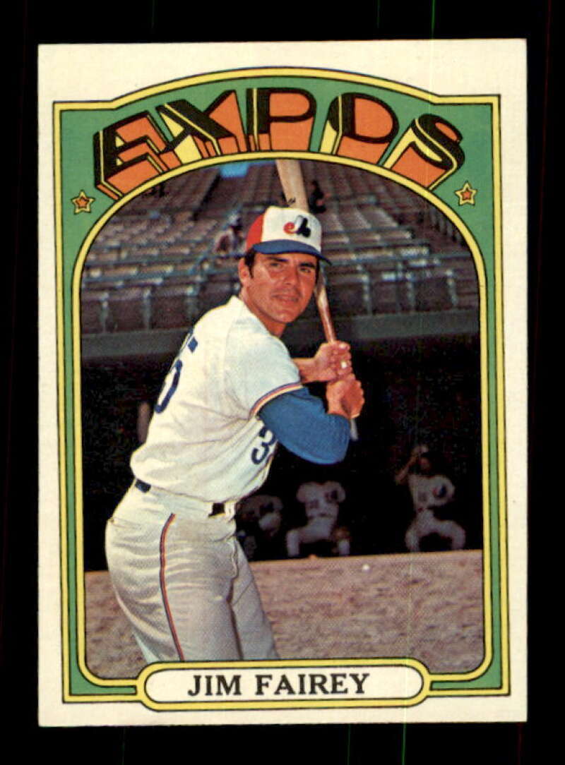1972 Topps #653 Jim Fairey EXMT/EXMT+ Expos 560627 | eBay