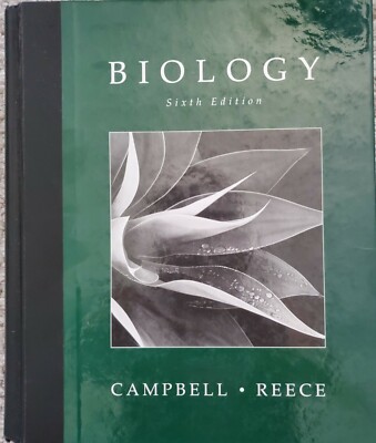 Biology Campbell Reece Sixth Edition With CD ISBN 0-8053-6624-5 ...