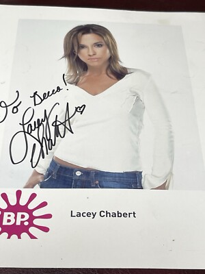 LACEY CHABERT signed autographed 8x10 photo Personalized Inscribed Rare ...