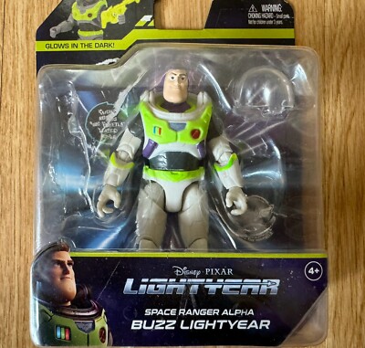 Buzz Lightyear Space Ranger Alpha Figure Disney PIXAR Mattel Laser ...