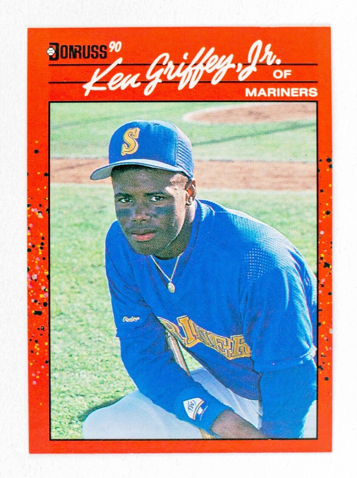 Ken Griffey Jr. #365 (1990 Donruss) 2nd Year Error Baseball Card ...