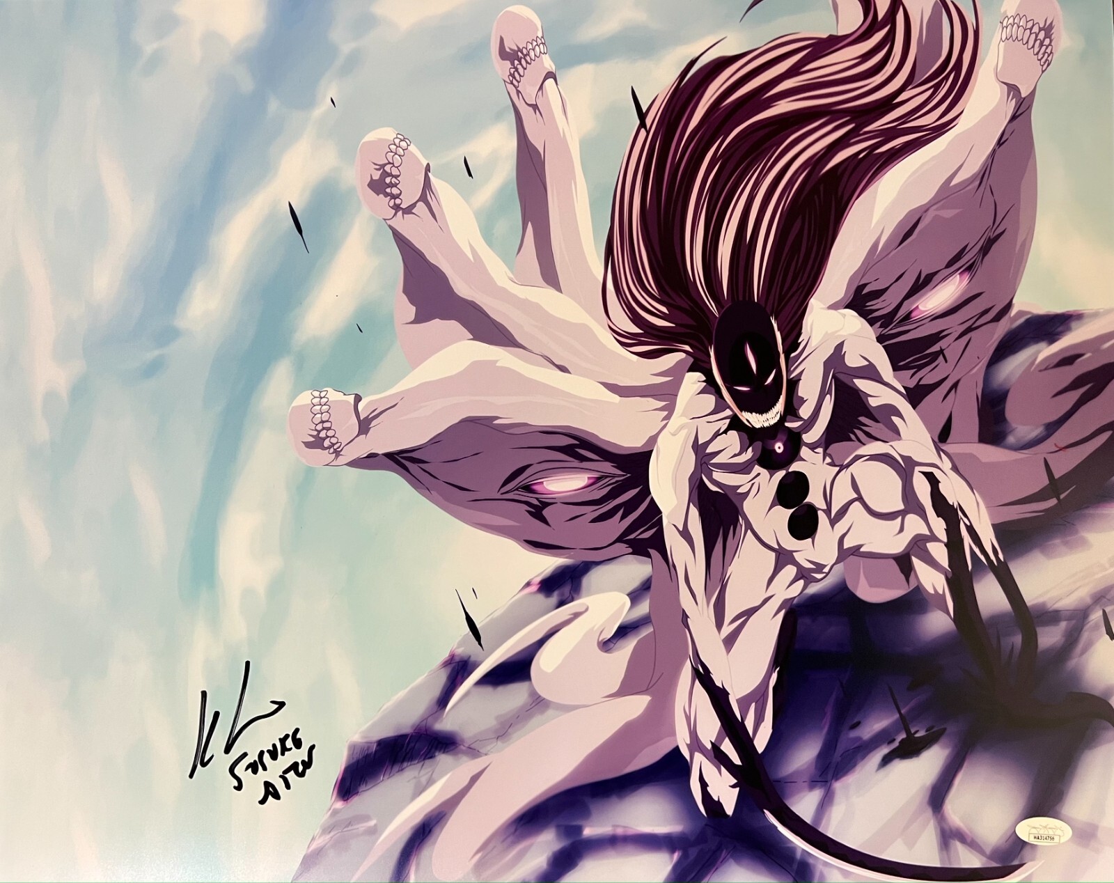 Kyle Hebert autographed inscribed 16x20 photo Bleach JSA COA Aizen ...