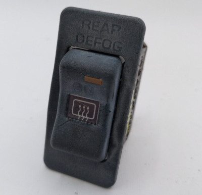 1986-1994 S-10 Blazer GMC Jimmy Bravada Dash REAR DEFOG Defrost Switch ...