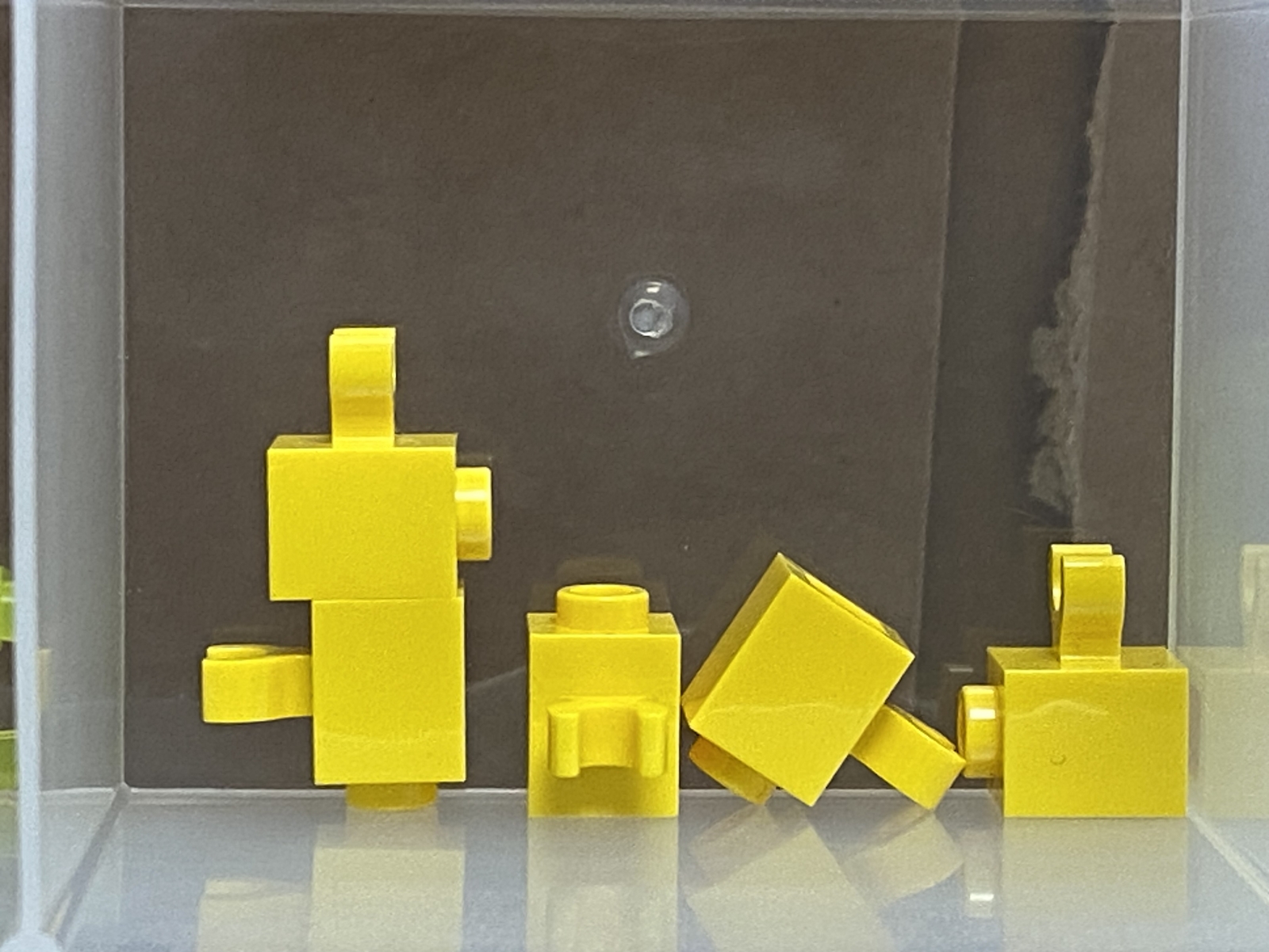 LEGO Parts - Yellow Brick, Modified 1 x 1 w Clip - No 30241b - QTY 5 | eBay