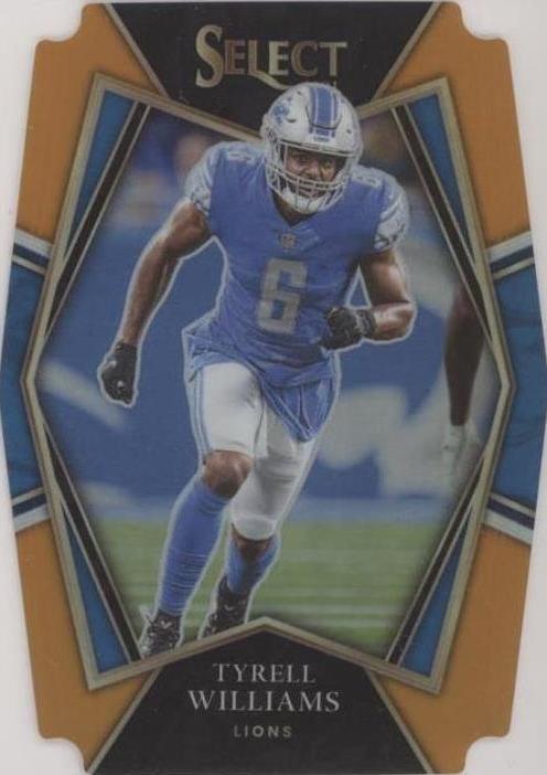 2021 Panini Select - Premier Level Tyrell Williams #113 Orange Prizm ...