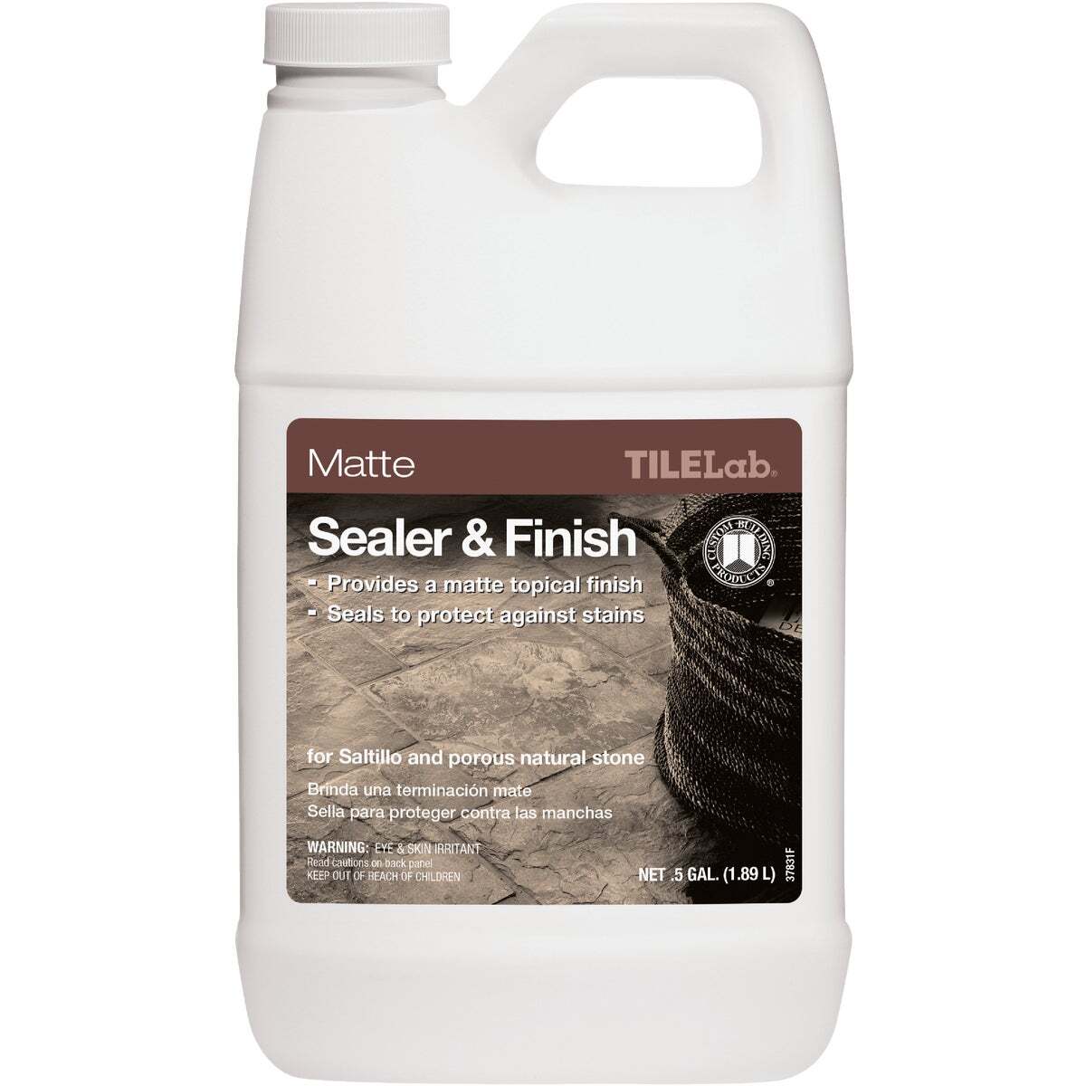 Custom Building Products TILELab 1/2 Gal. Matte Tile Sealer & TLMTSSHG ...