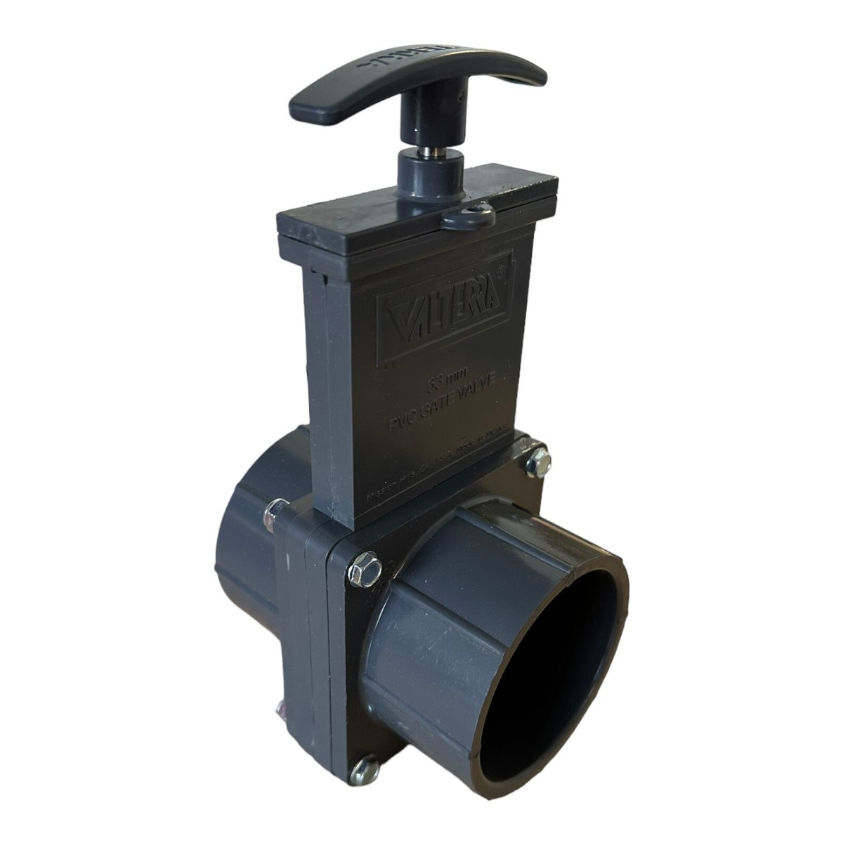 Valterra 6201x Pvc Gate Valve White 2 Slip W/gate Keeper 1 Valterra ...