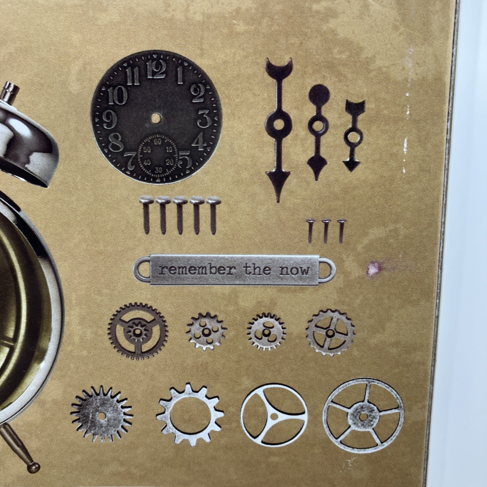 Tim Holtz Idea-ology Elements of Time Clock Kit New Open Box TH93221M ...
