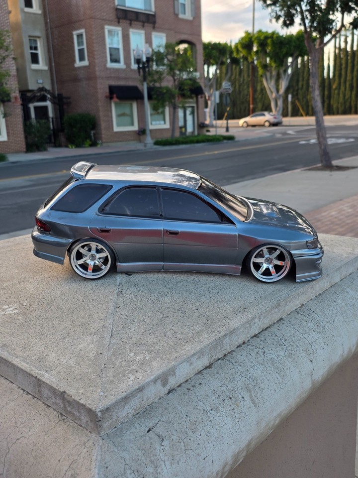 200mm 1/10 Custom Paint SUBARU 4Tec2 FZ2D2 HPI DC10 YD2 MST TT02 Drift ...