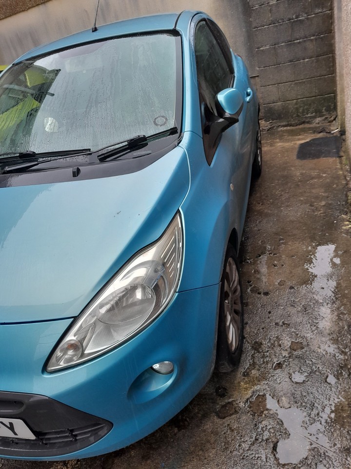 Ford Ka Zetec 1242 cc mk2 Metallic Blue Breaking Car All Parts ...
