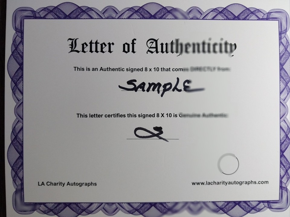 Dita Von Teese Signed 8x10 Photo German Sex Symbol LOA Genuine Athentic ...