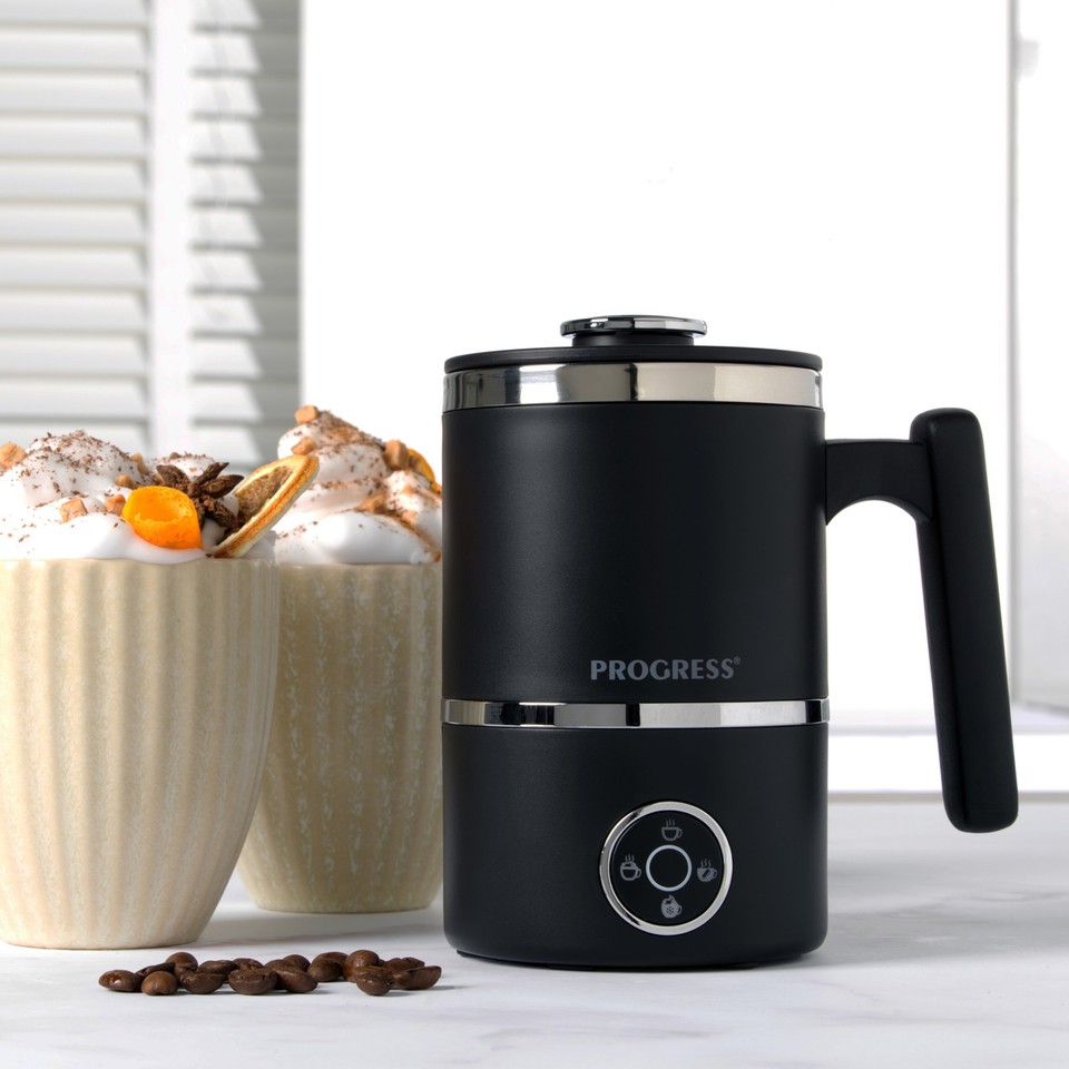 Progress Hot Chocolate Maker Chocoluxe Electric Milk Steamer Frother ...