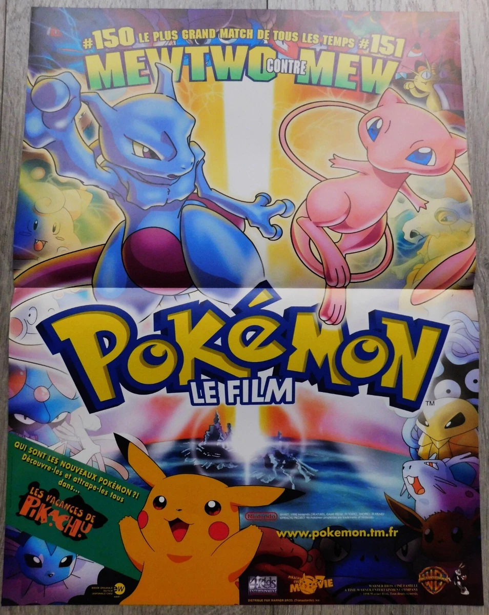 Pokemon Mewtwo Strikes Back Poster