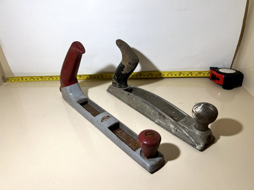 Vintage Hand Rasp Lot - Stanley Surform No. 296 10” & Millers Falls ...