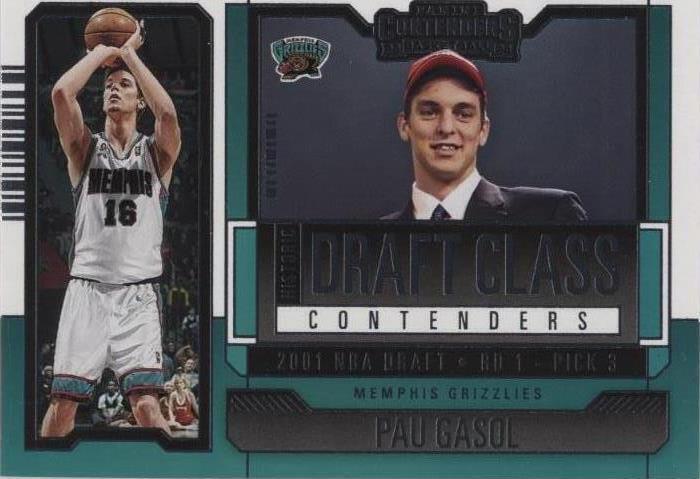 2023-24 Panini Contenders - Historic Draft Class Contenders Pau Gasol ...