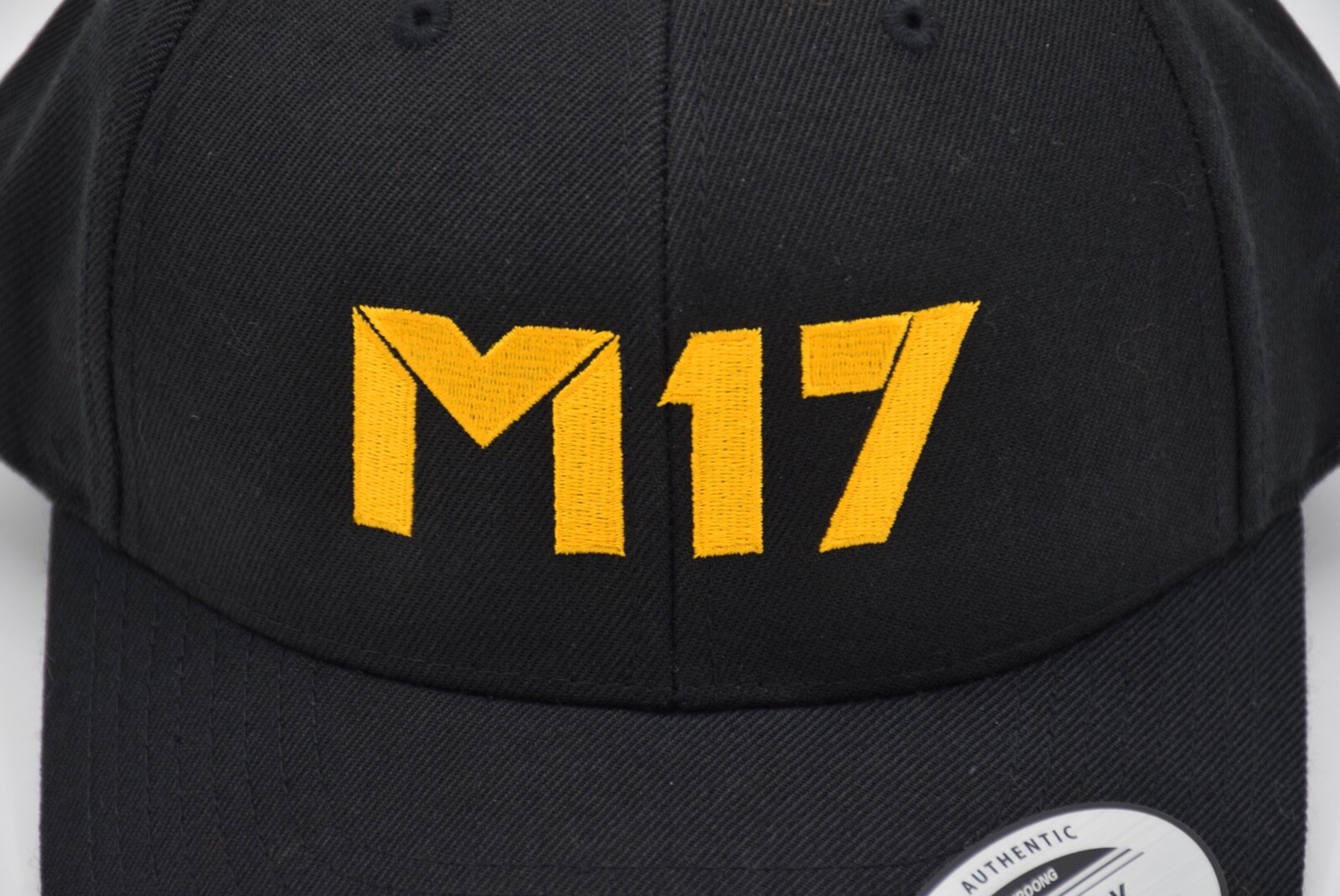 SIG SAUER SIG M17 HAT/BASEBALL CAP BLACK LOGO WITH LOGO ON FRONT/REAR ...