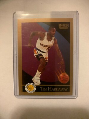 1990 Skybox #95 Tim Hardaway *ROOKIE* RC Golden State Warriors | eBay
