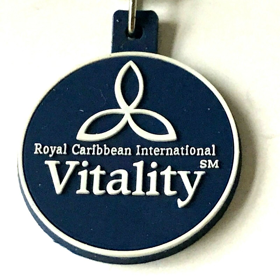 ROYAL CARIBBEAN International Cruise Ship Line Spa VITALITY Keychain ...