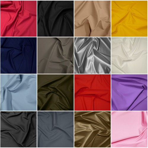 Waterproof Polyurethane Fabric Rubber Natural Stretch PU Plain 137cm ...