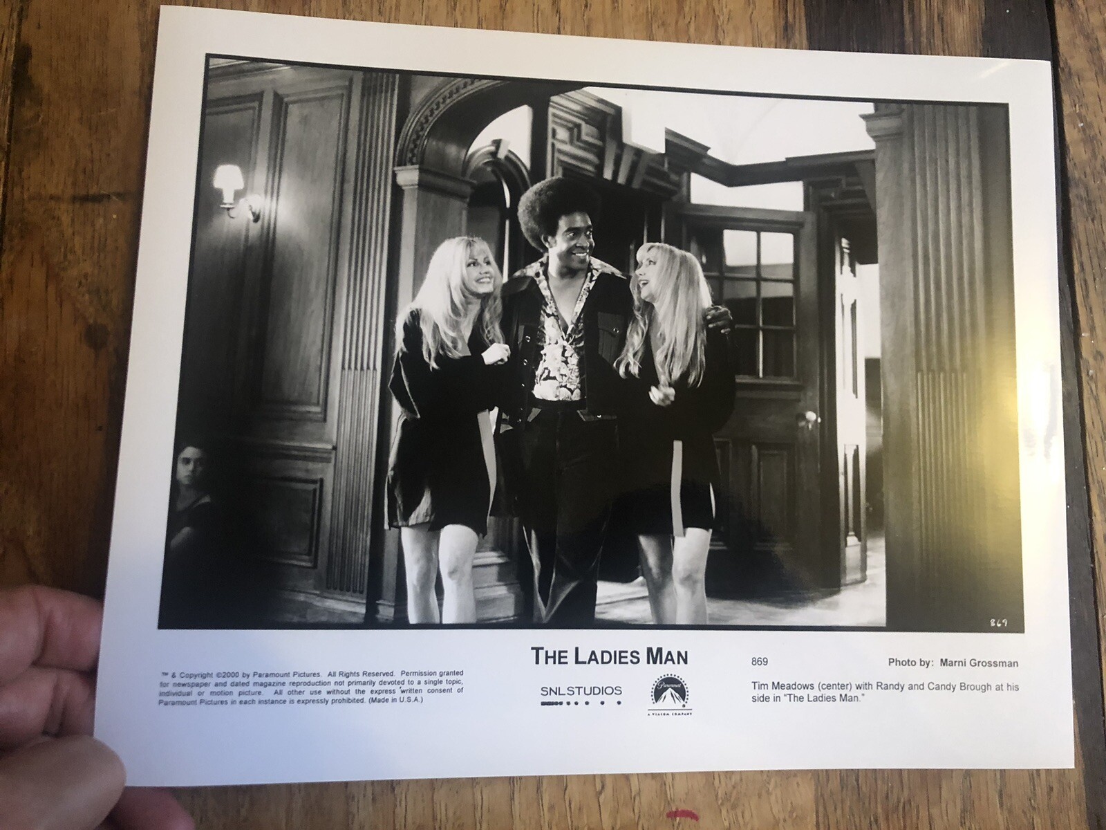 Randy & Candy Brough with Tim Meadows The Ladies Man Movie Rare 8x10 ...