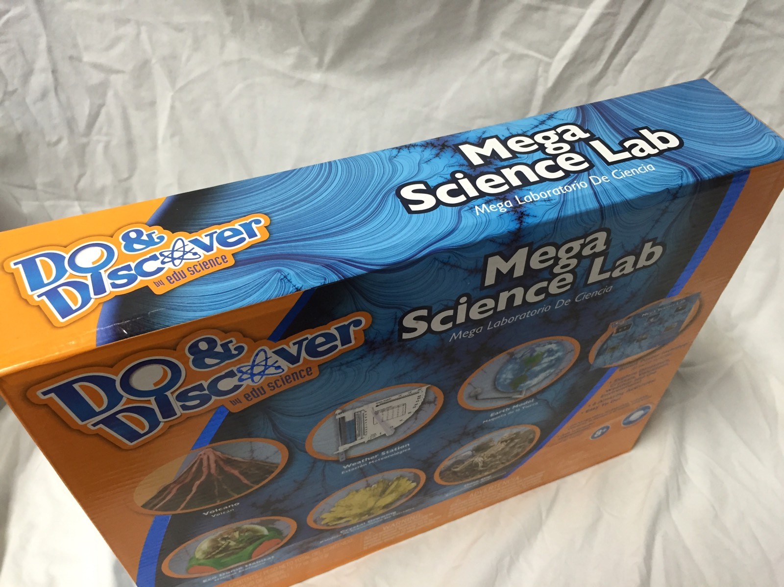 Do and Discover Mega Science Lab Dino Dig Volcano Crystal Eco Dome ...