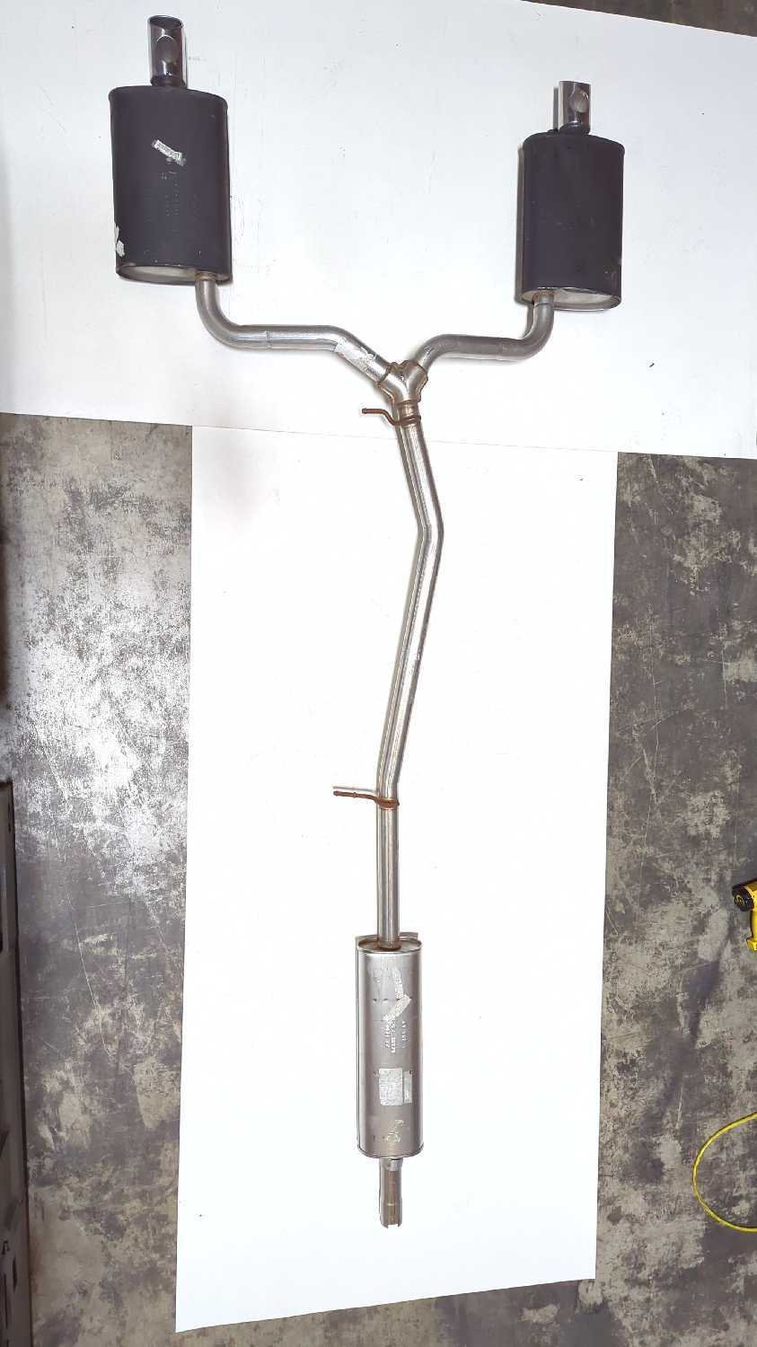 New OEM Ford Exhaust Mufflers Cat Back 2016-2019 Explorer 3.5 FB5Z-5230 ...