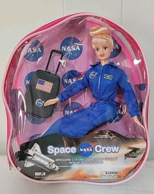 NASA Blond Space Shuttle Pilot 11.5" Astronaut Doll with Accessories ...