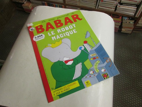 babar le robot magique , 188 ..histoire .. jeux .. | eBay