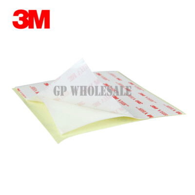 WHITE 3M 4930 VHB Acrylic Foam Double Sided Tape Pads 0.64mm Thick ...