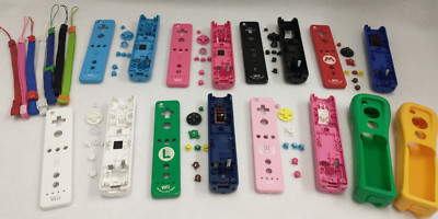 Mario, OEM Nintendo Wii Remote Replacement Shells - Buttons - Pick and ...